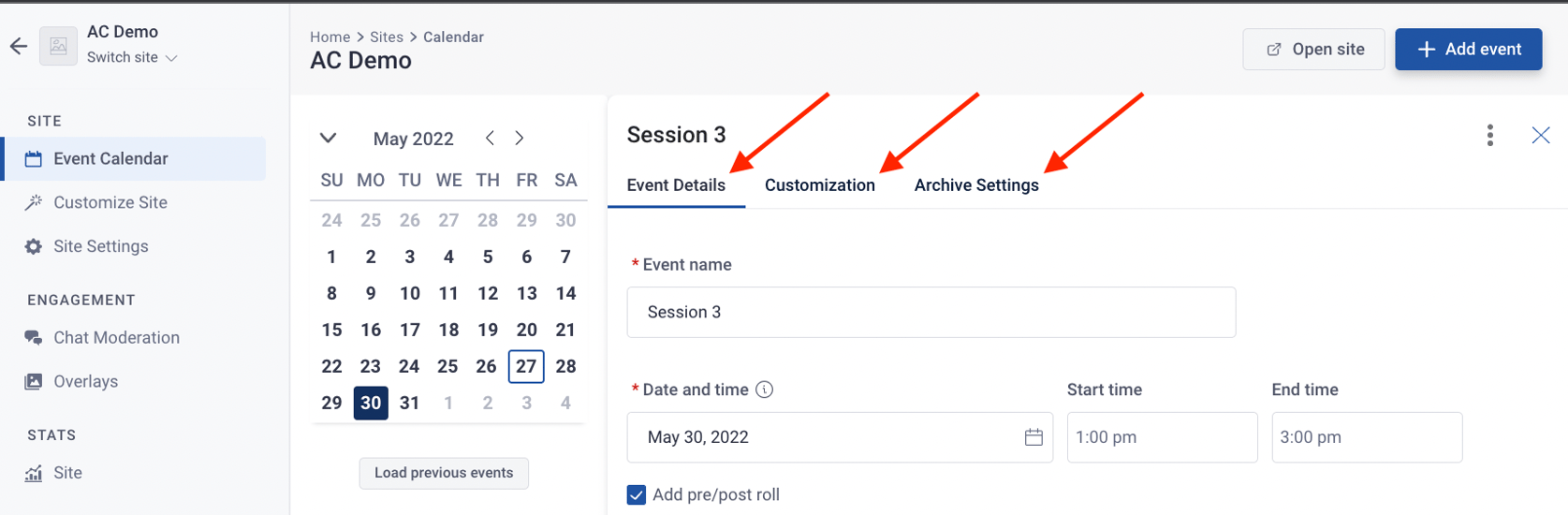 Adding More Details to Your Calendar Event
